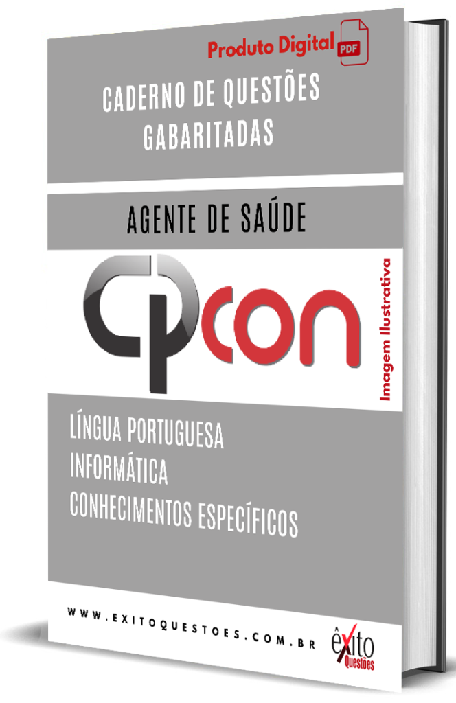 CADERNO DE QUESTÕES GABARITADAS: AGENTE DE SAÚDE CPCON 2023 - ÊXITO QUESTÕES